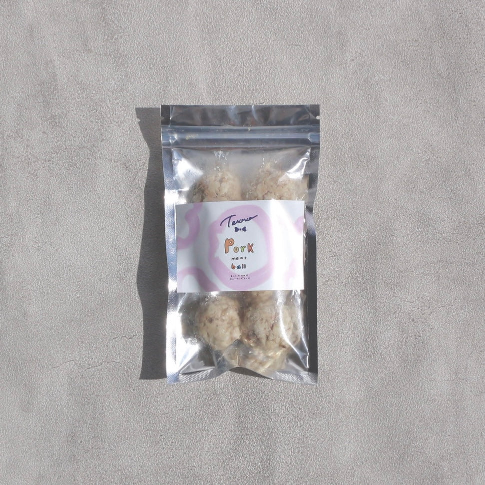 わんこのためのPoke meatball 国産ブランド豚100％使用 – Tesoro