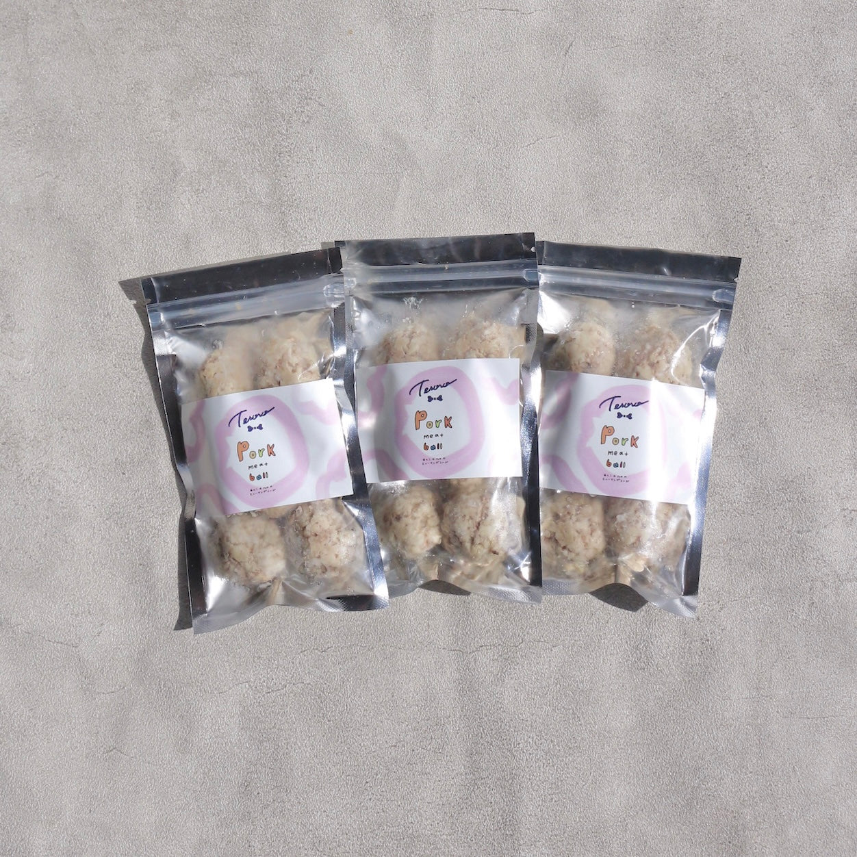 わんこのためのPoke meatball 国産ブランド豚100％使用 – Tesoro